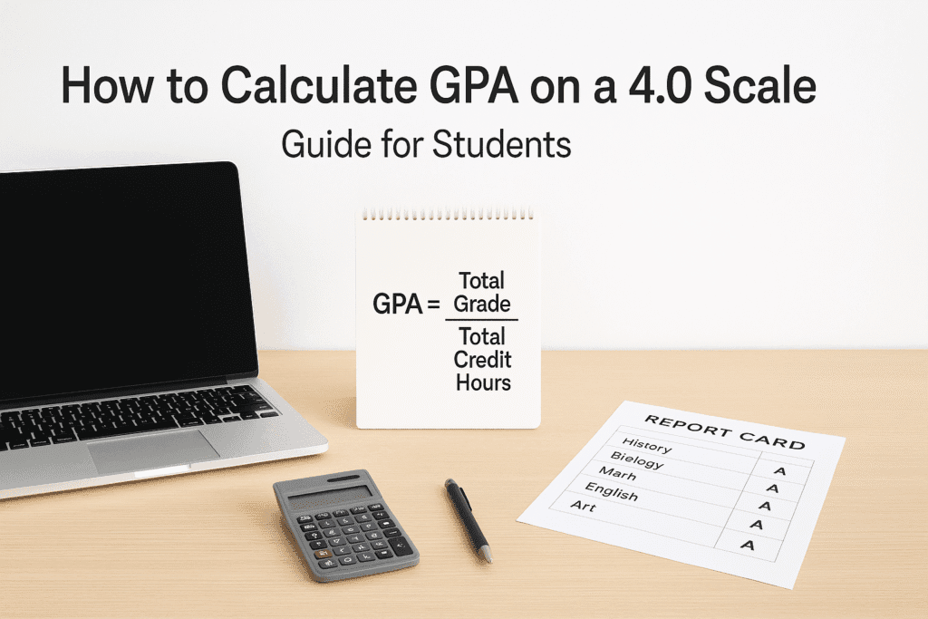 How to Calculate GPA on a 4.0 Scale – Step-by-Step Guide for Students
